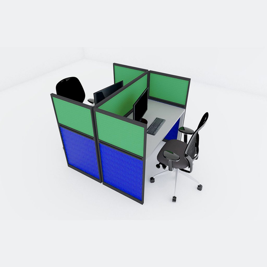 2-Layer Vertical Steel Filing Cabinet – Draf Office Furniture