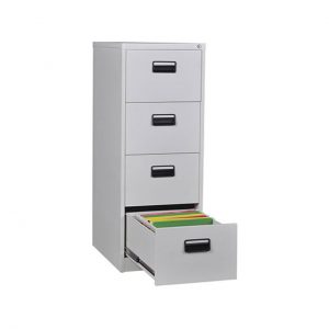 4-Layer Vertical Steel Filing Cabinet – Draf Office Furniture