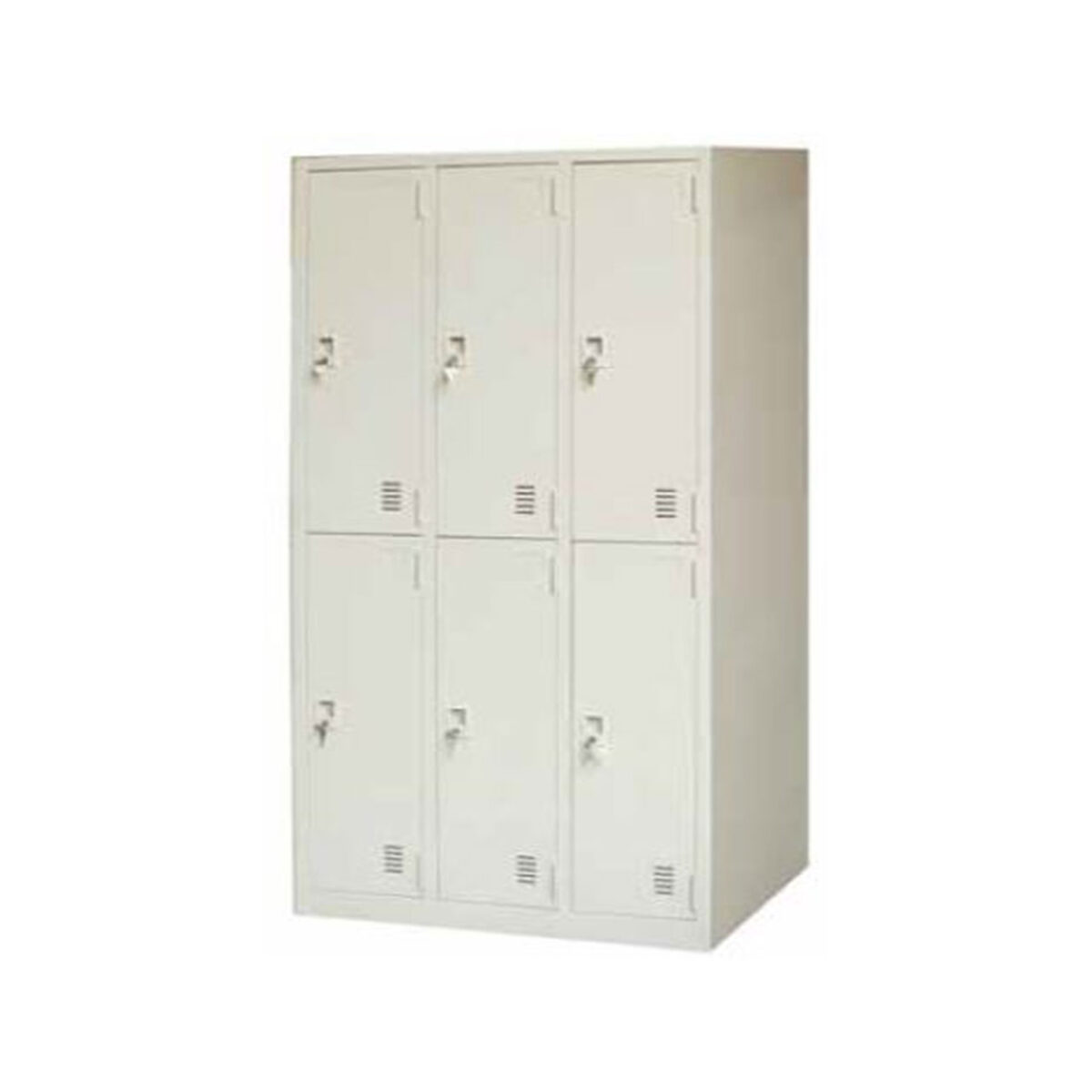 8 Door Steel Locker – Helmet Sized Lockers – Draf Office Furniture