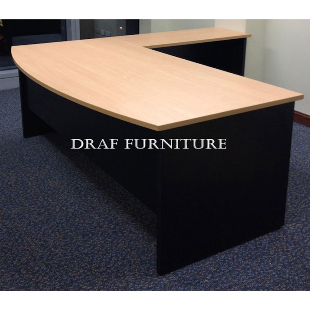 Iota L-Shaped Office Desk – Draf Office Furniture
